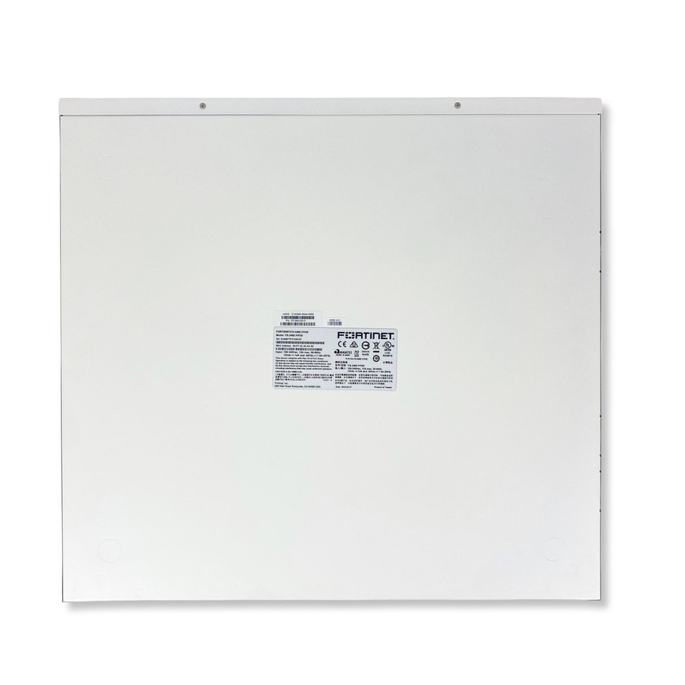 Fortinet FortiSwitch-248E-FPOE 48-Port PoE Rack Mountable Switch FS ...