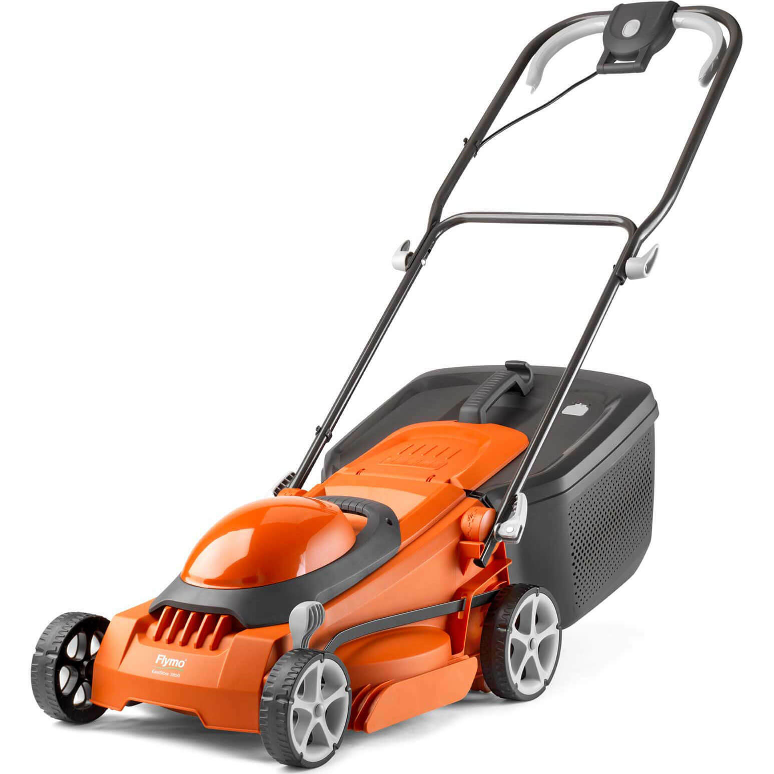 Flymo Easi 380r 240v Electric Lawnmower - Orange (FES380R) for sale ...