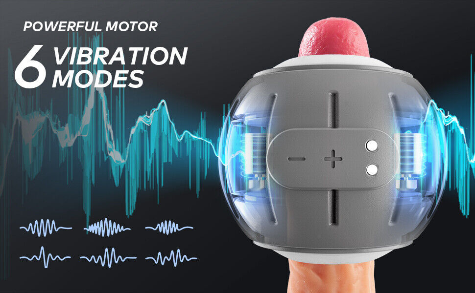 2in1 Electric Male Masturbator Cup Penis Simulator with pussy stroker ...