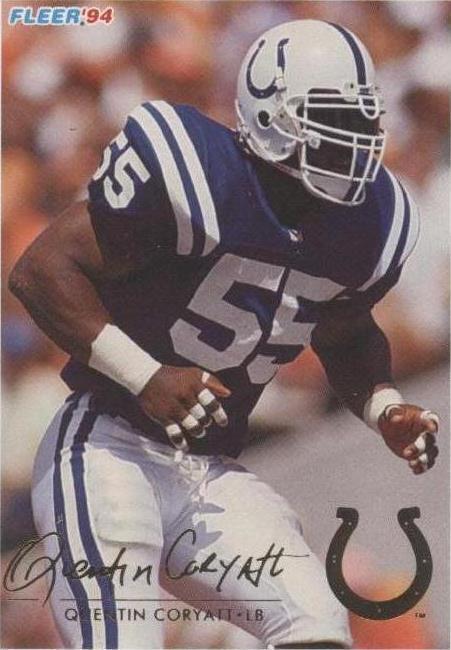 1994 Fleer - Quentin Coryatt #205 for sale online | eBay