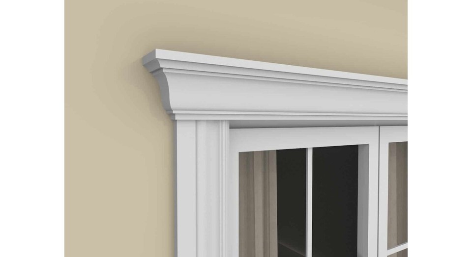 Exterior Coving Cornice Outside Above the Window Mouldings Home Decor ...