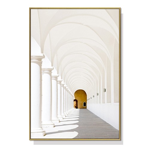 60cmx90cm Long Corridor Style A Gold Frame Canvas Wall Art 761736886664 ...