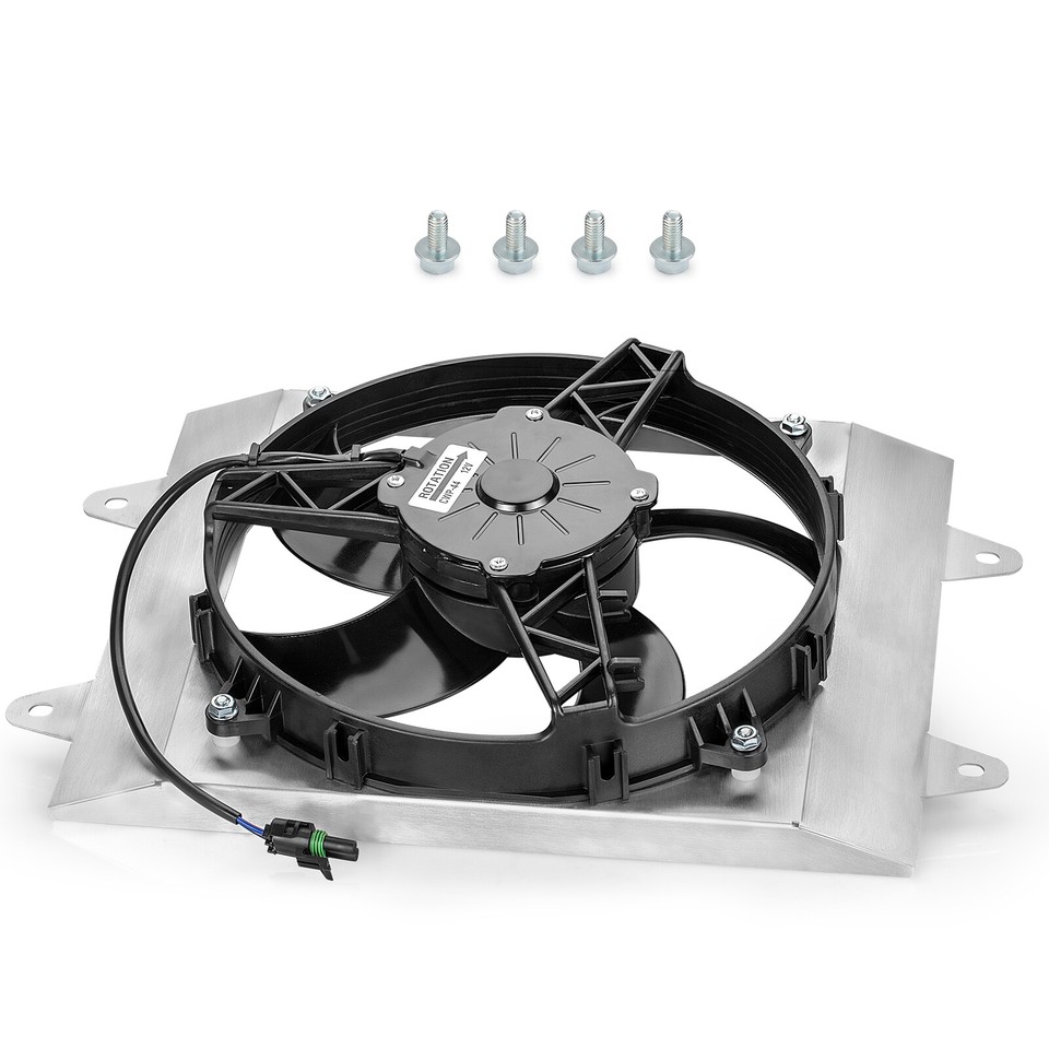 Radiator Cooling Fan Assy w/ Shroud for Polaris Ranger 700 800 2005 ...
