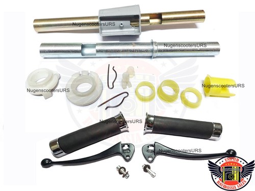 Gear Shift & Throttle Tube With Handle Bush & Grips For Vespa PX LML ...
