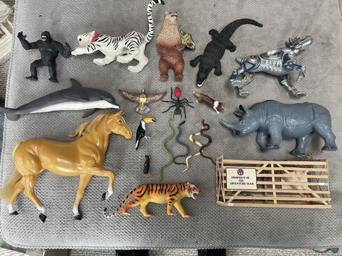 GI JOE Modern Adventure Team BIG Collection 1/6 Scale Animals - GI Joe ...