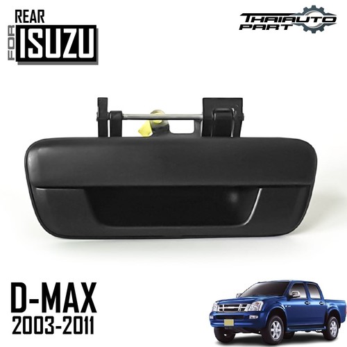 Rear Tailgate Handle Matte Black For Isuzu D-max 2003-2011 Pickup | eBay