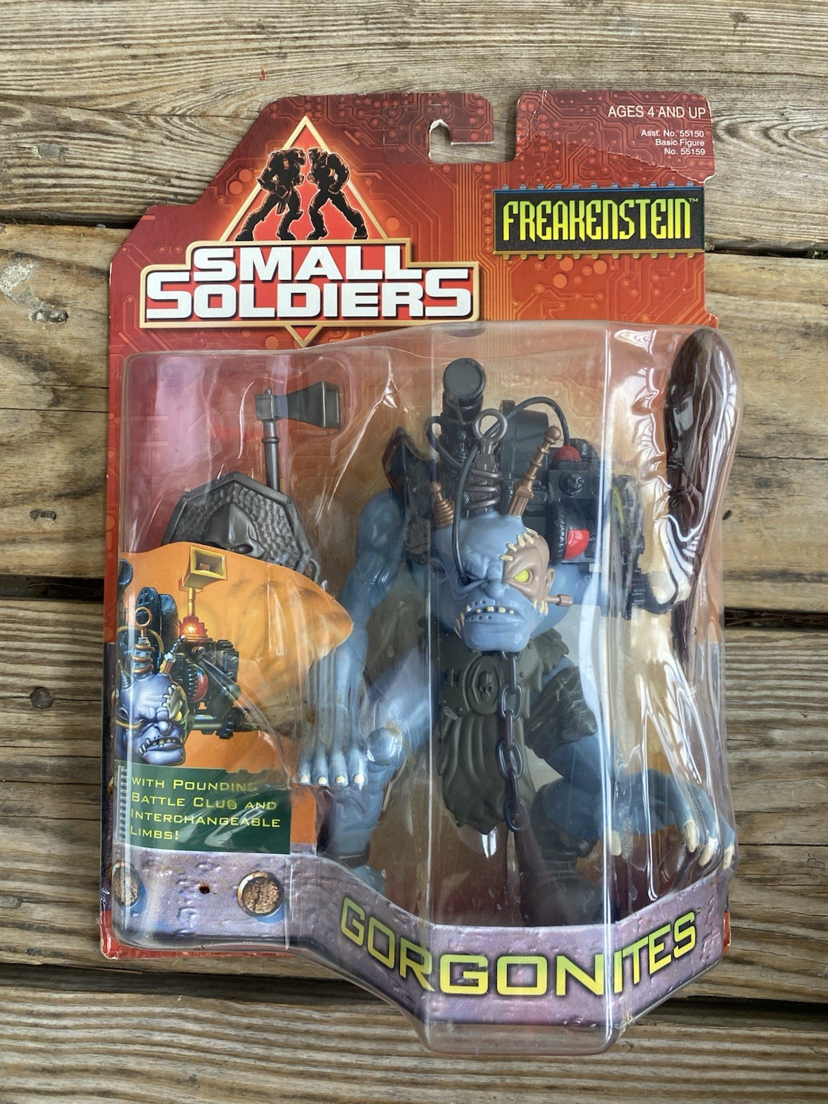 Small Soldiers Action Figures Freakenstein Gorgonite 1998 Kenner VTG | eBay