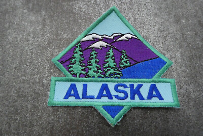 Alaska Woven Cloth Patch Badge (L89S) | eBay Australia