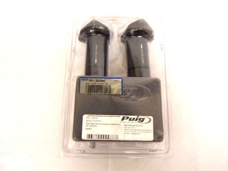 SUZUKI SV650 SV 650 PUIG FRAME SLIDERS R12 | eBay