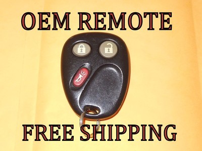 OEM 03 04 05 06 GM GMC CHEVY KEYLESS REMOTE FOB TRANSMITTER LHJ011 ...