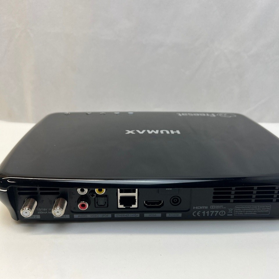 HUMAX HDR-1100S 1000GB 1TB HDD Twin Tuner Freesat HD TV Smart Recorder ...