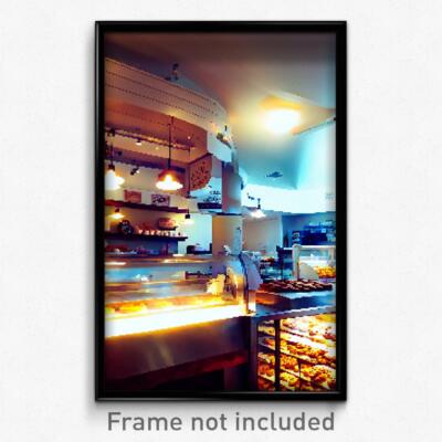 Pixel Art Poster - Angelic Bakery (8 Bit Psychedelic Trippy Video Game ...