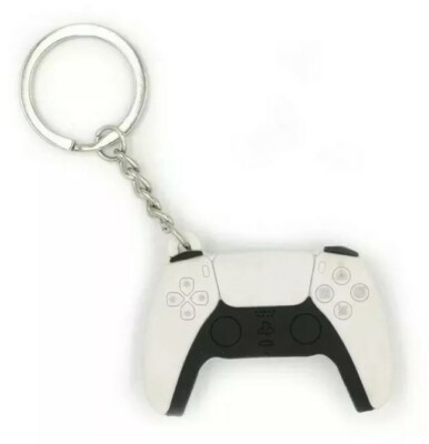 *NEW* PS5 Dualsense Controller Console Disk Keychain Keyring Gamepad ...