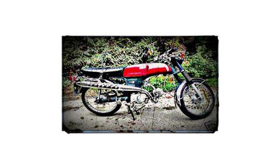 1975 honda ss50 Bike Motorcycle A4 Photo Poster | eBay