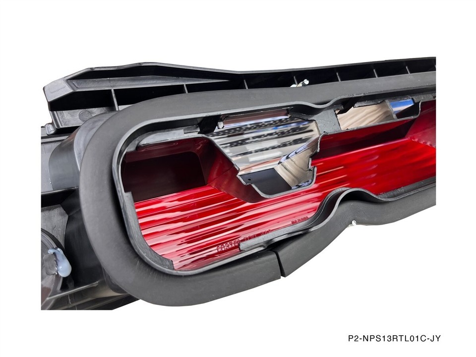 P2M for Nissan RPS13 180SX S13 Silvia 2PCS Crystal Rear Tail Light Kit ...