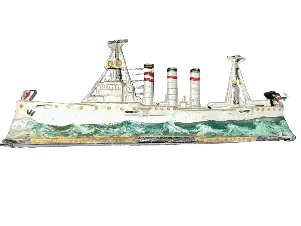 Shipwreck SMS Emden Emden HMAS Sydney 1914 Original Cast Iron Ship Bust ...