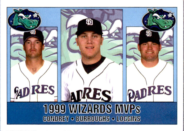 2000 Fort Wayne Wizards Team Issue #2 Clay Condrey Sean Burroughs Josh ...