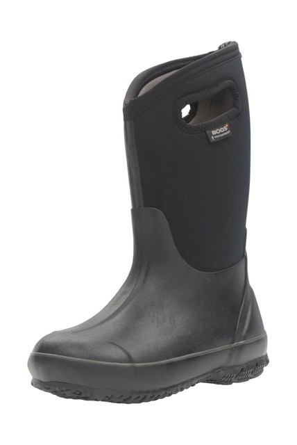 Bogs Kids Classic Black High Handles Waterproof Durable Anti Slip ...