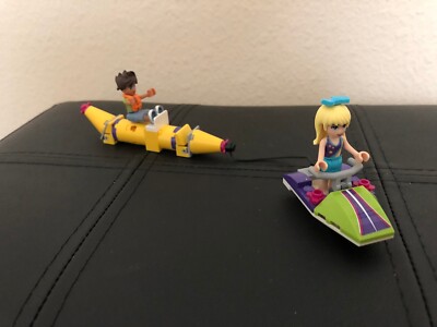 Lego Friends Banana Boat, Jet Ski, Stephanie, Liam Sunshine Catamaran ...