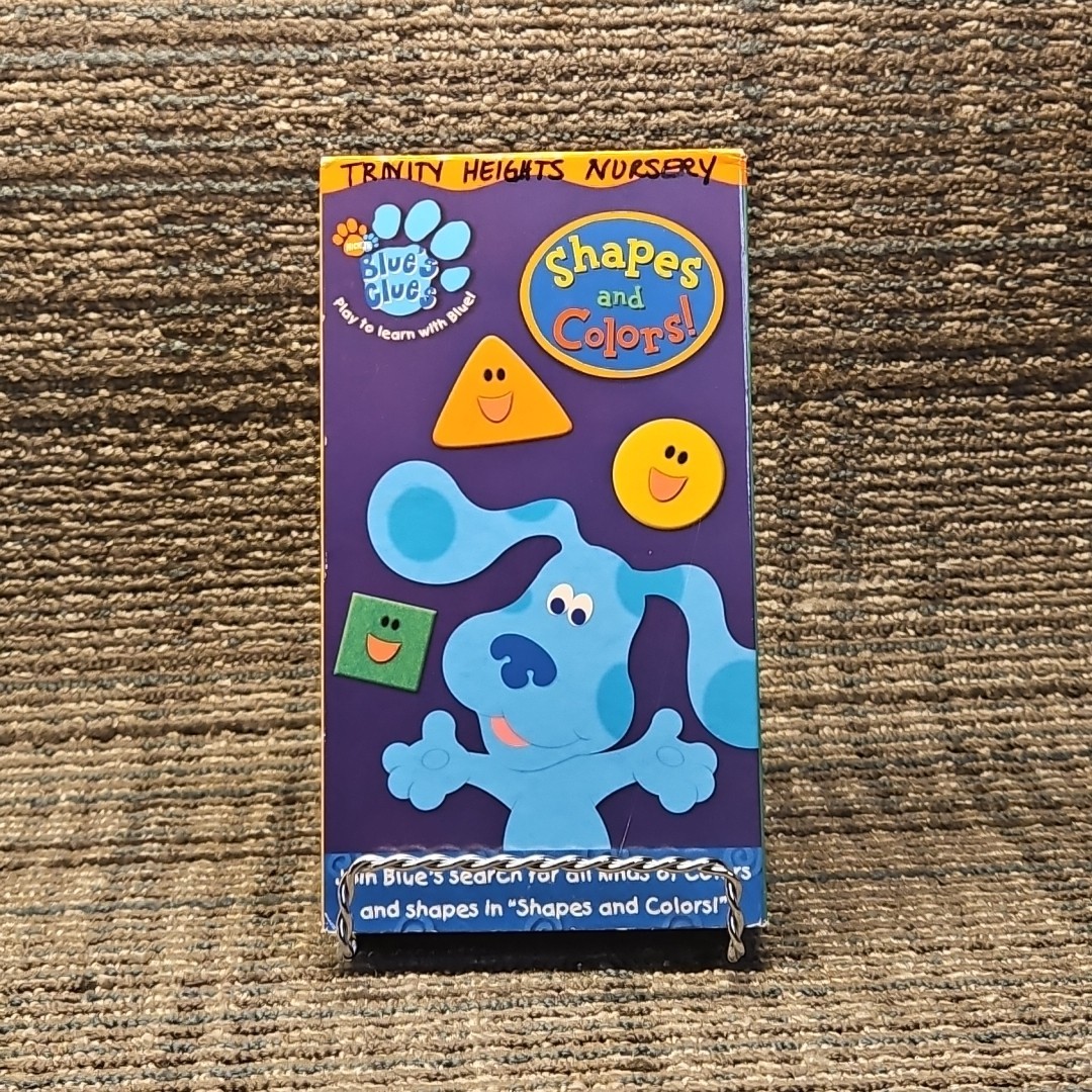 Blue's Clues Shapes And Colors Vhs