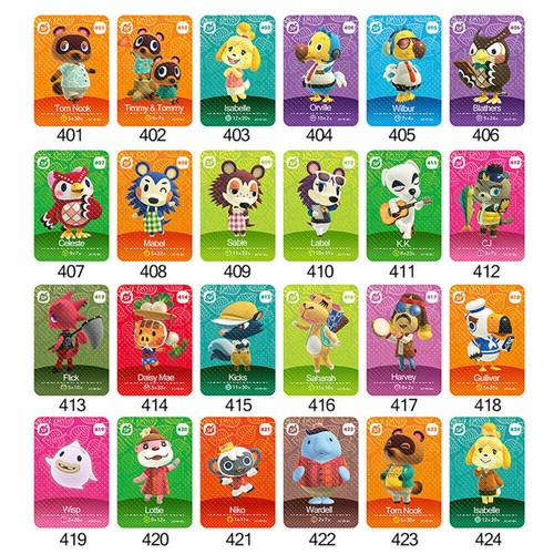 48pcs Animal Crossing Series 5 Mini NFC Game Cards For NS Switch# | eBay UK