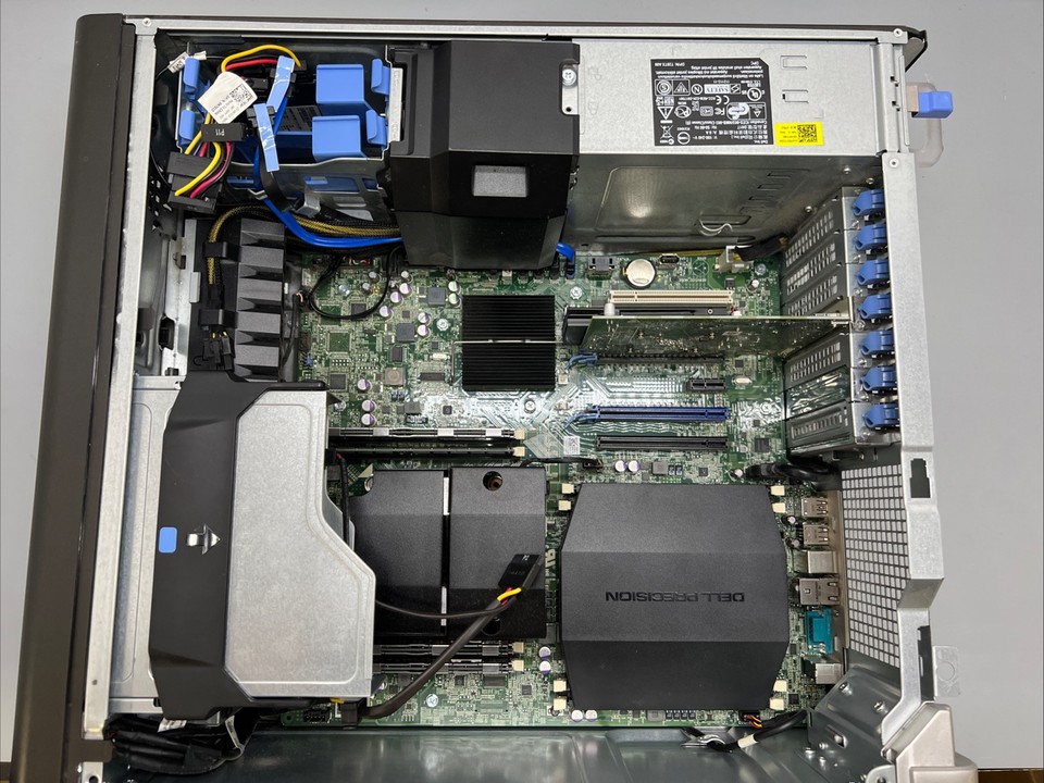Dell Precision T5600 Workstation E5 2609 Xeon 32GB 256SSD WIN10 Graphic ...