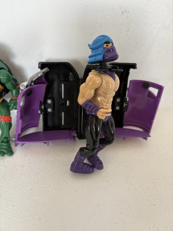 Vintage 90s TMNT Teenage Mutant Ninja Turtles Transforming Action ...