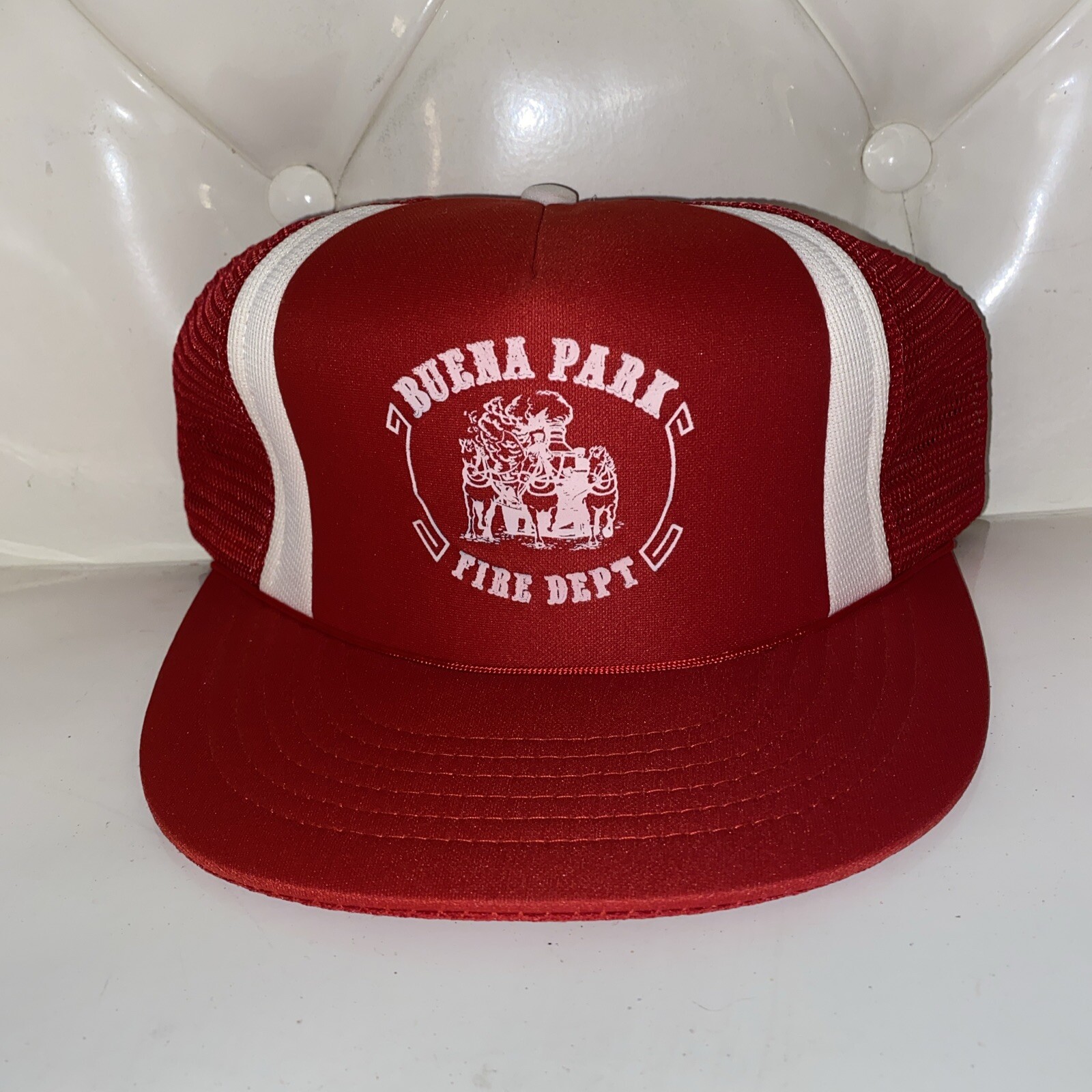 Vintage Buena Park Fire Department Snapback Adjustabl… - Gem