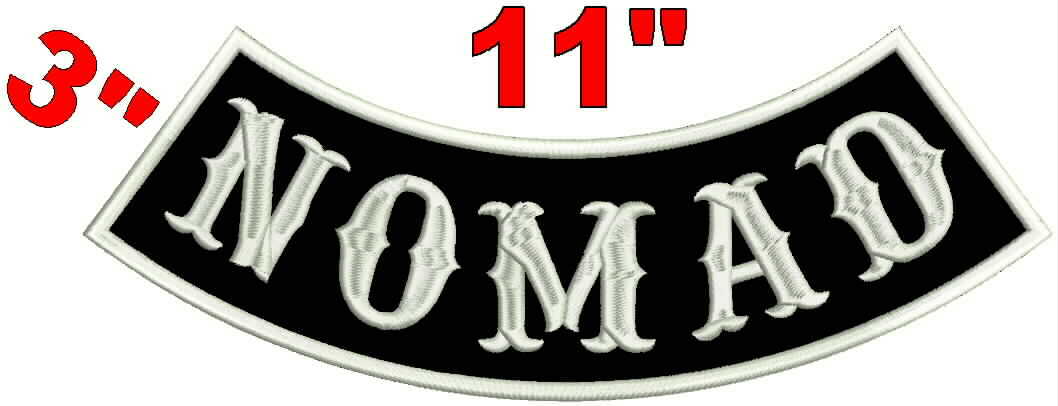 Nomad Motorcycle Club Rocker 680 Hells Angels Motorcycle Club Stock