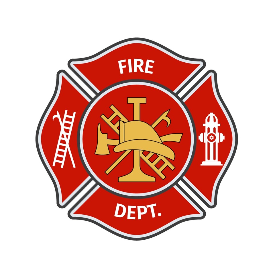 Standard Fire Department Logo Sticker Firefighter Dept Car Truck Window ...