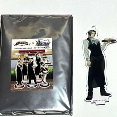 Ace Attorney Capcom Cafe 3rd Acrylic Stand Keychain Miles Edgeworth ...