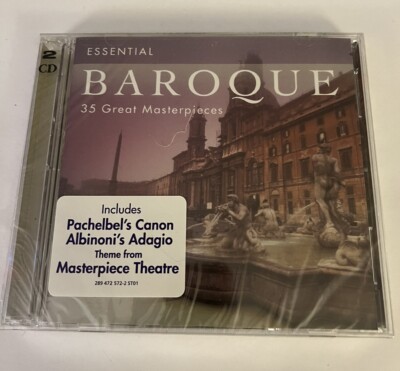 Essential Baroque - 35 Great Masterpieces (2 CD Set, DECCA) **NEW ...