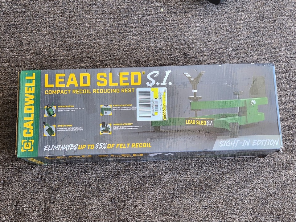 BRAND NEW Caldwell Lead Sled S.I. Compact Recoil Reducing Rest | eBay