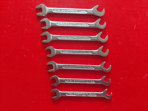 SIDCHROME IGNITION SPANNERS MADE IN AUSTRALIA x7 | eBay Australia