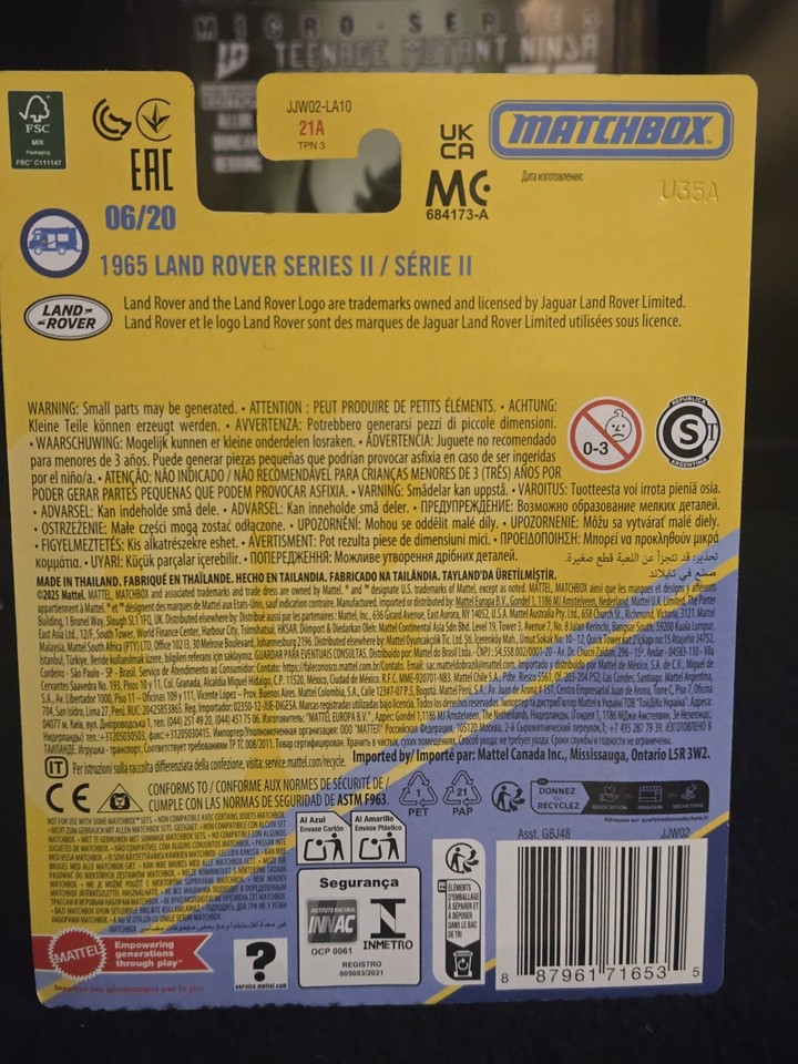 1965 Land Rover Series II #6 2026 Matchbox Collectors Mix E | eBay