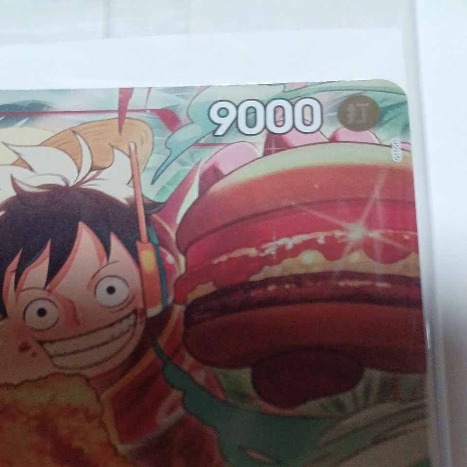 ONE PIECE Card Monkey D. Luffy P-080 Sealed Promo MOS BURGER ...