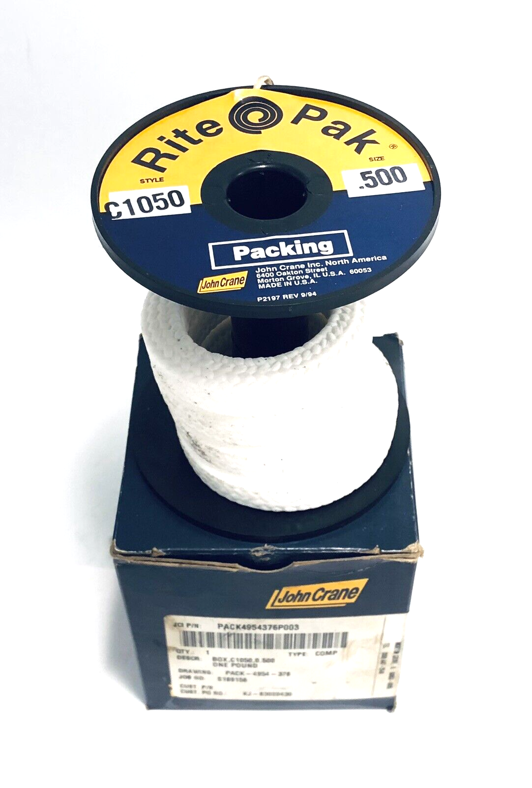 John Crane RITE PAK C1050 0.500 MECHANICAL PACKING - USA (NEW) | eBay