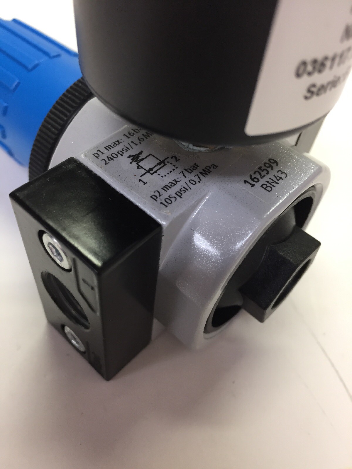 FESTO P1 MAX: 16BAR 240PSI/1,6MPa&FESTO 525725 Gauge *NEW*No Box | eBay