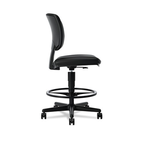 HON Hon5705sb11t Volt Leather Task Stool 1 Each Black for sale online ...