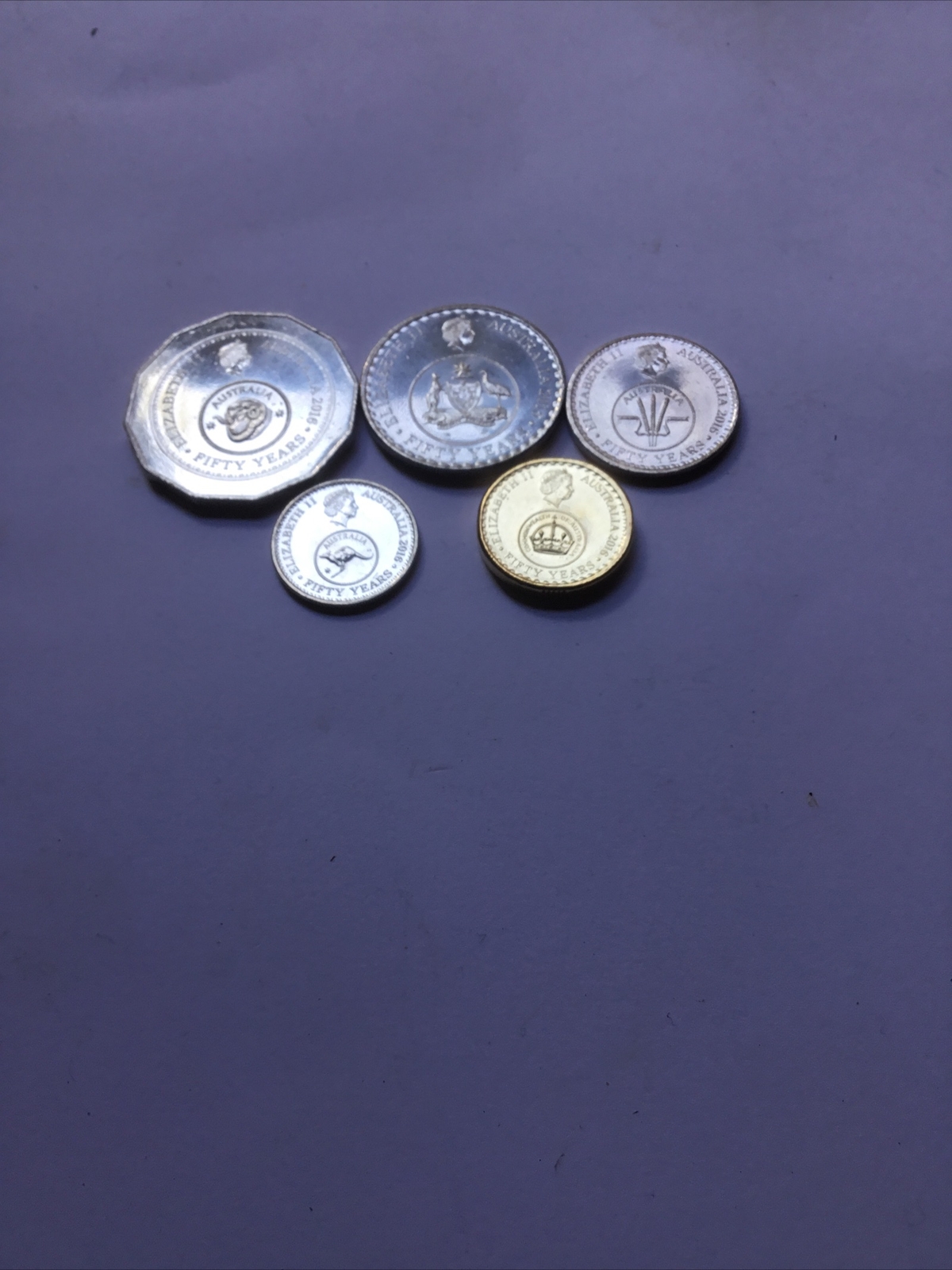 2016 Changeover Coin Set 5c, 10c, 20c, 50c and $2 Uncirculated | eBay ...