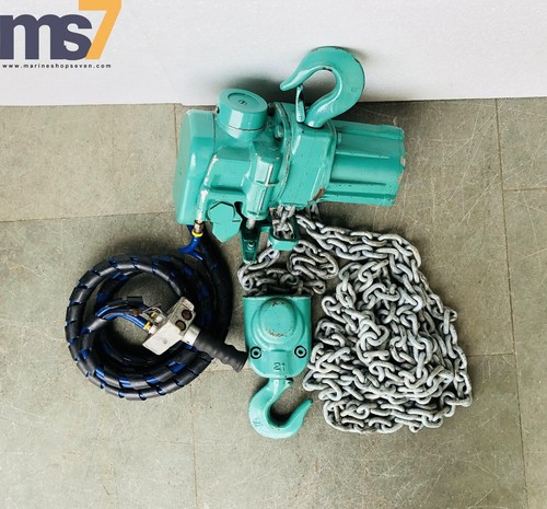 J.D. NEUHAUS PROFI PNEUMATIC AIR CHAIN HOIST 2 TON CAPACITY 10 FT ...