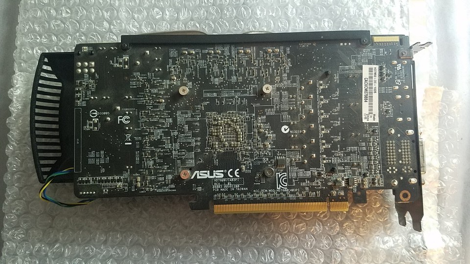 Fully Tested GOOD ASUS AMD Radeon HD 7850 PCIe x16 3.0 Graphics Video ...