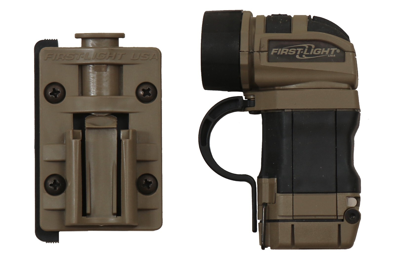 US Military First Light USA TORQ NV TRS Flashlight Coyote Brown (White ...