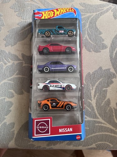 Hot Wheels Nissan Diecast Car Pack 5 Nissan Hotwheels 1:64 Scale | eBay