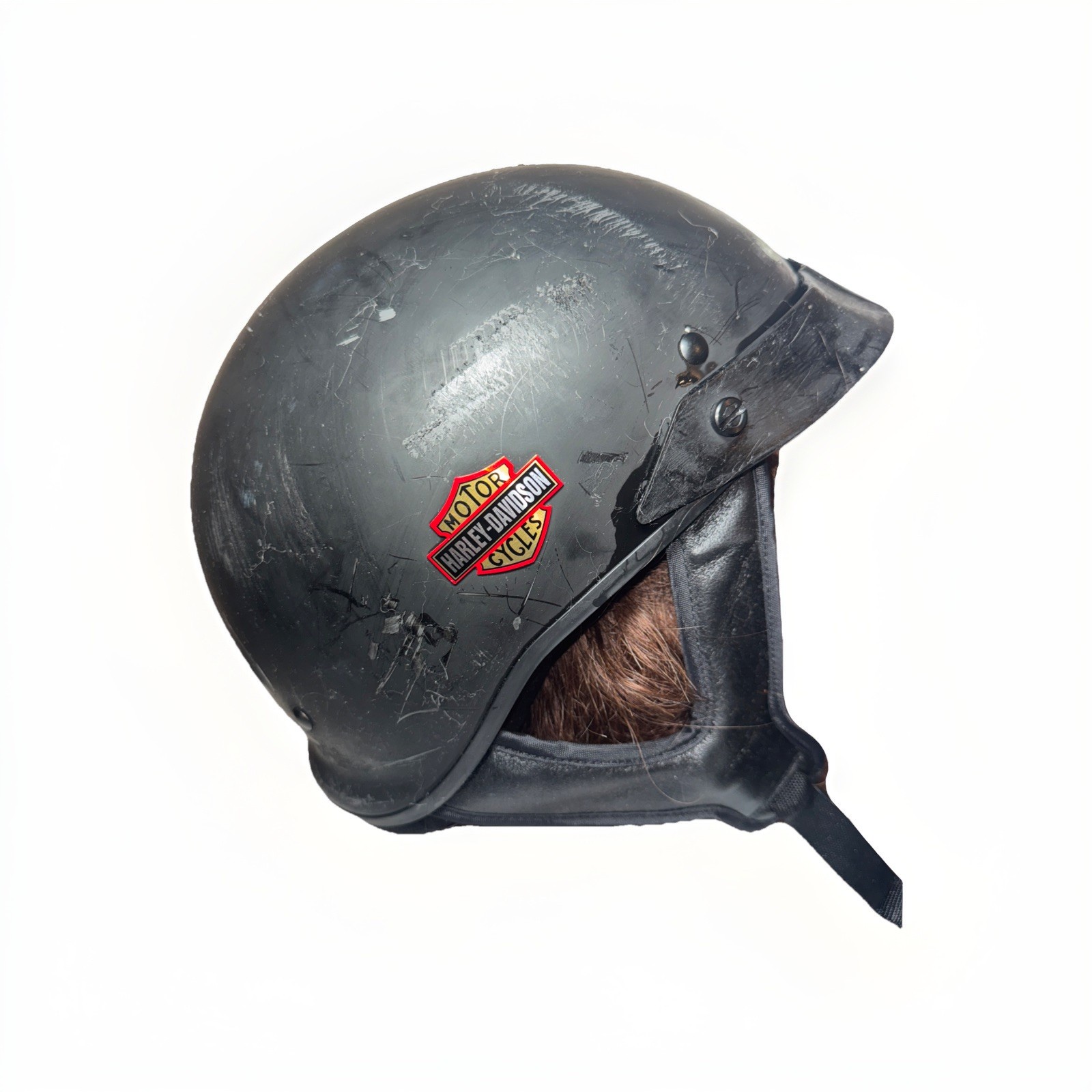 Harley-Davidson 1/2 Half Ultra Light Sun Shield Motorcycle Helmet Men's ...