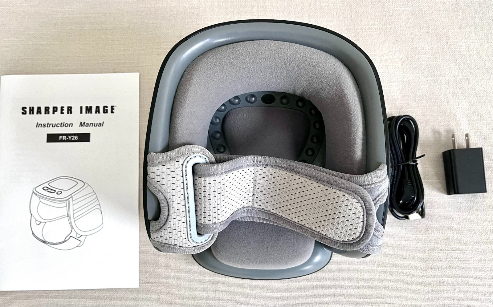 Bionic Compression Knee Massager w/ Infrared Heat from Sharper Image | eBay