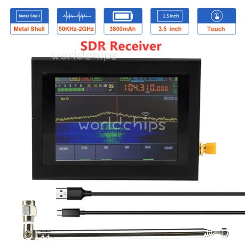 50KHz-2GHz Malachite DSP SDR Receiver Malahit DSP SDR Shortwave Radio ...