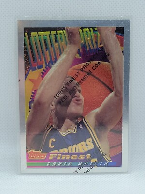 Chris Mullin 1994/95 Finest Basketball Lottery Prize with film #LP2 ...