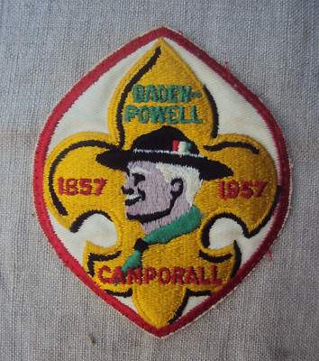 Vintage BSA Patch Baden Powell Camporall 1857 - 1957 | eBay