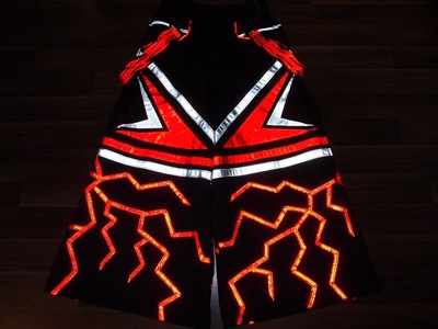 Heatwave phat pants rave gear reflective dance wear hardstyle reflector ...